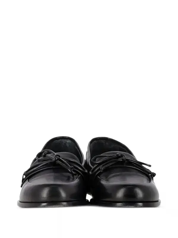 TOTEME Rounded Leather Loafers