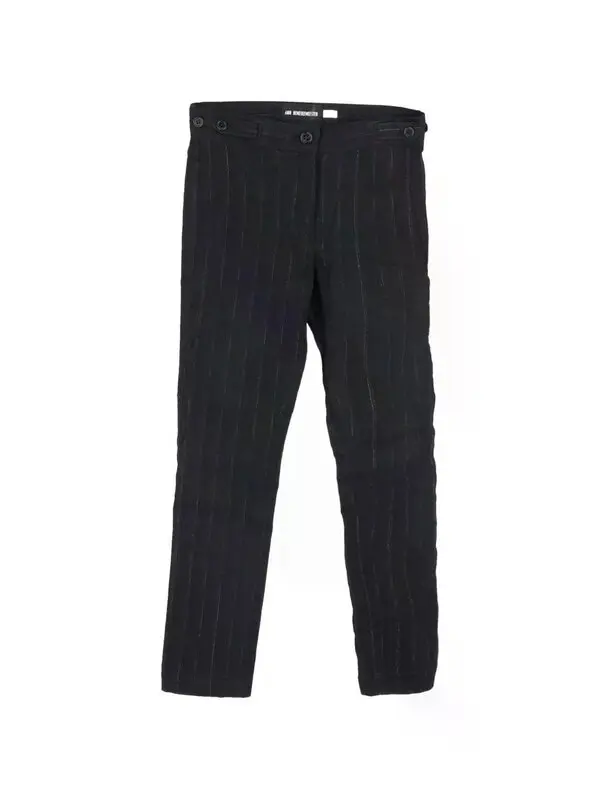ANN DEMEULEMEESTER VINTAGE Pinstriped Trousers