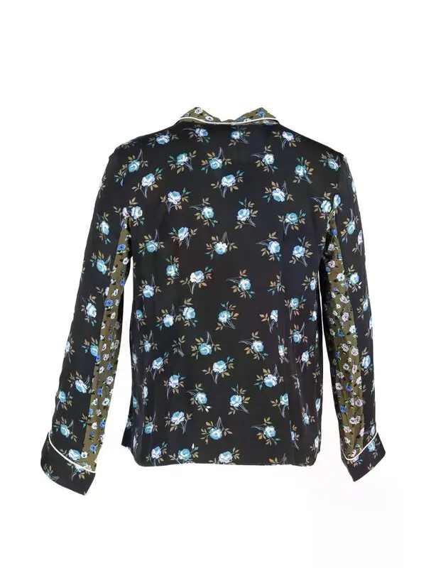 Sandro Floral-printed Blouse