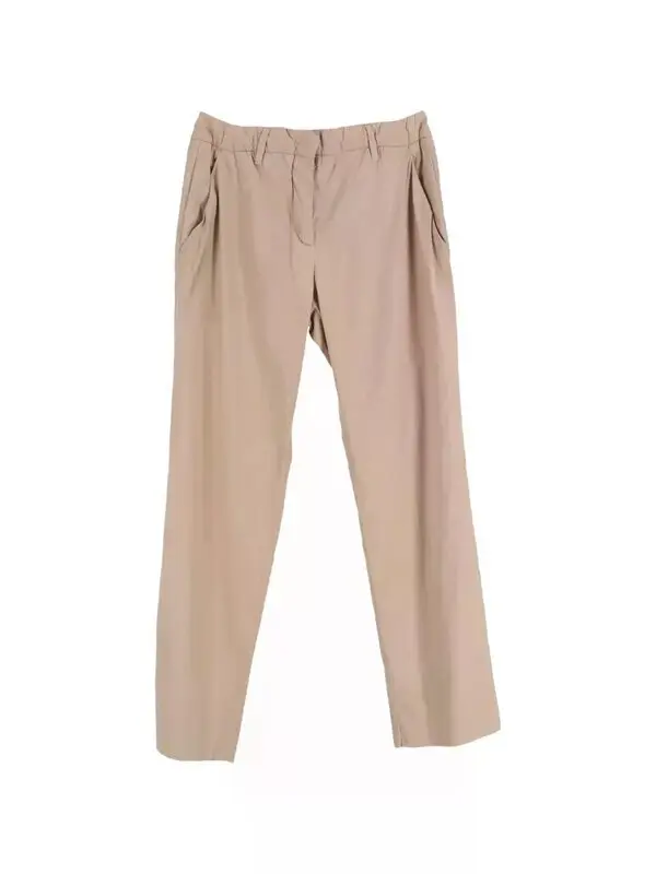 Prada Cotton Zip Trousers