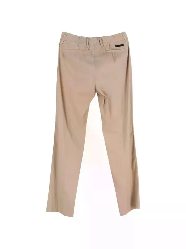 Prada Cotton Zip Trousers