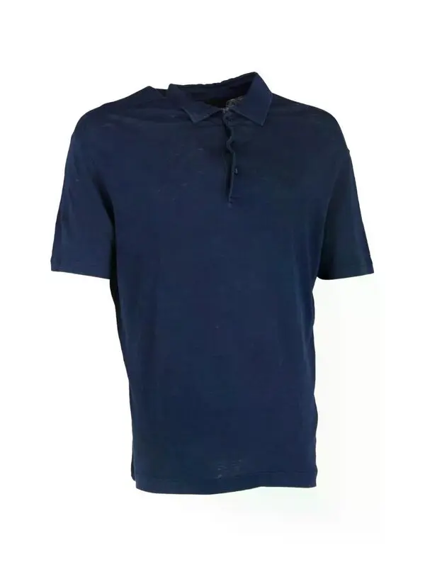 Loro Piana Button-fastening Polo Shirt - Blue