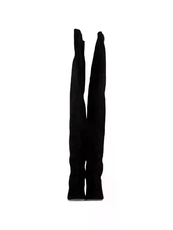 Alaïa Over-the-knee Pointed-toe Stiletto Boots