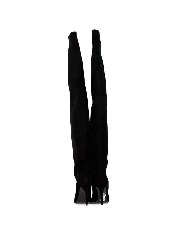 Alaïa Over-the-knee Pointed-toe Stiletto Boots
