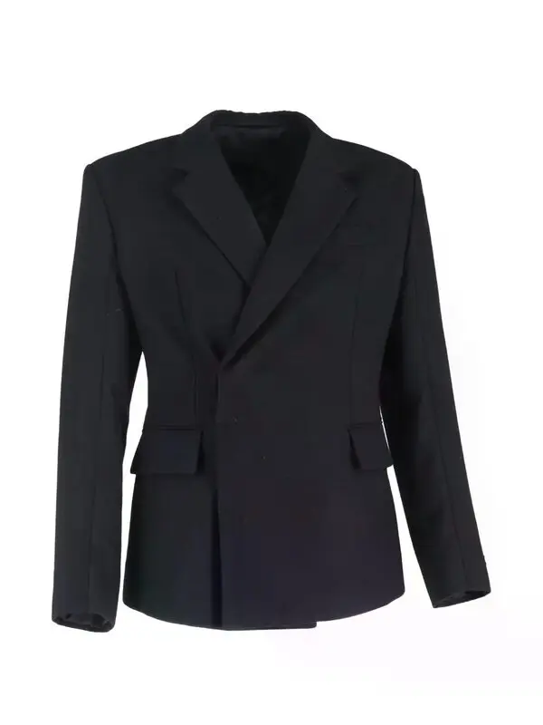 Prada Double-breasted Pocket Blazer