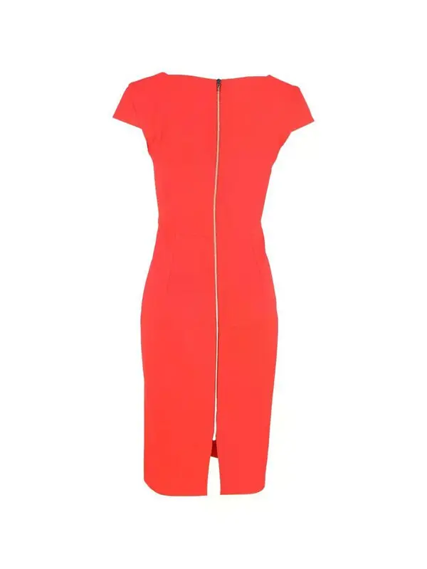 Roland Mouret Jeddler Square-neck Dress