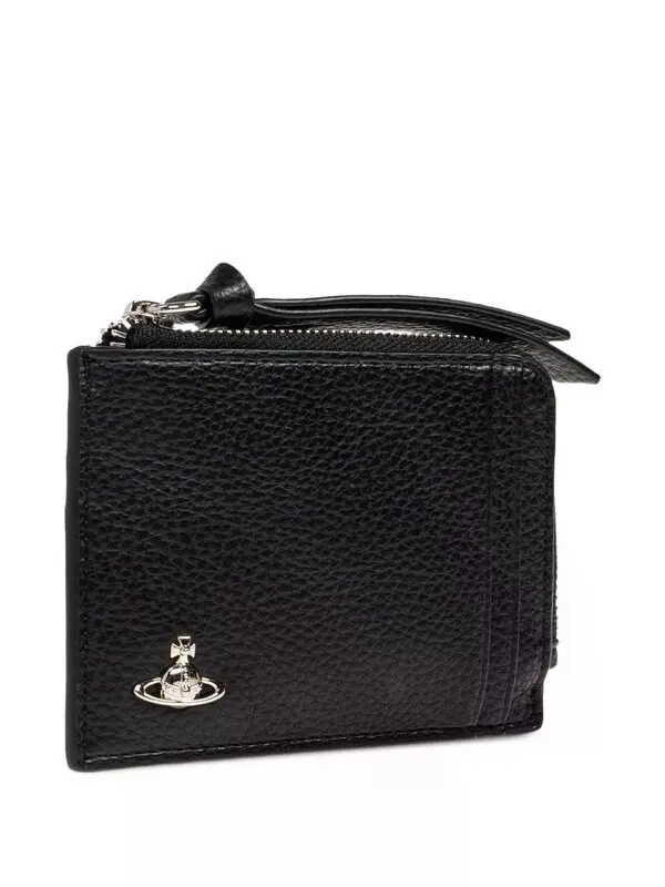 VIVIENNE WESTWOOD Zip Logo Cardholder