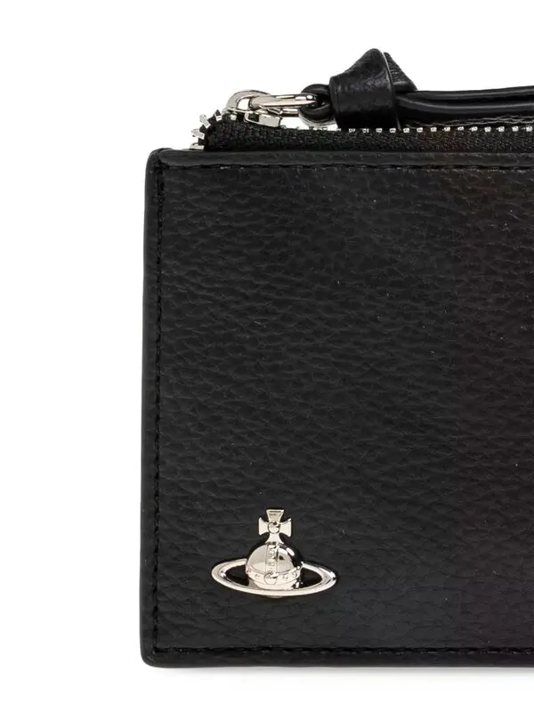 VIVIENNE WESTWOOD Zip Logo Cardholder