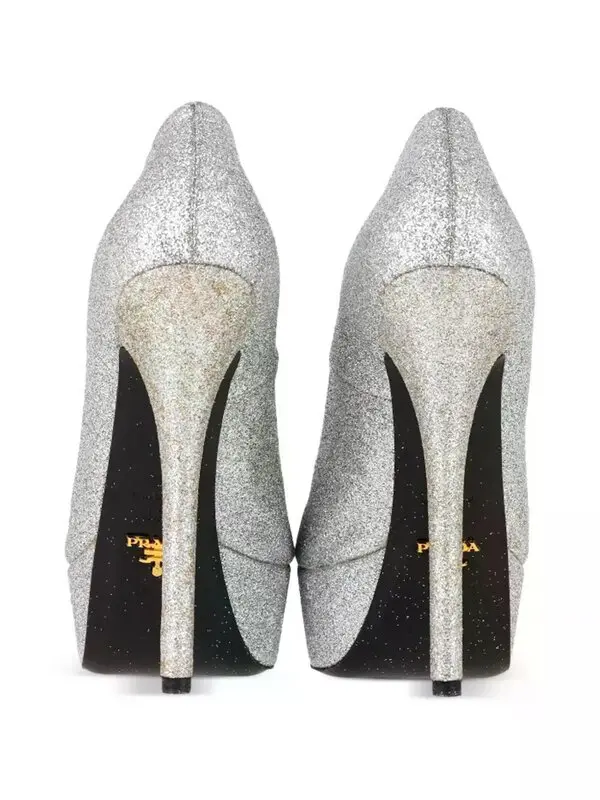 Prada Peep-toe Platform Pumps