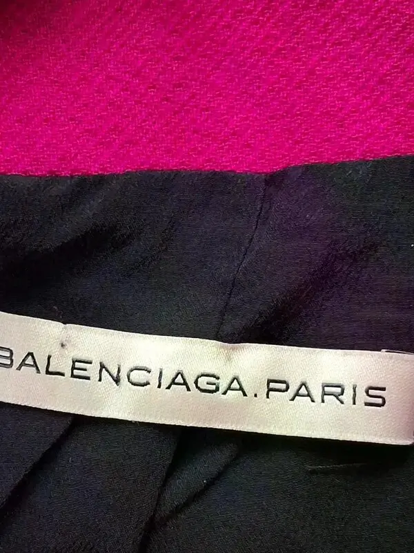 Balenciaga Single-breasted Wool Coat
