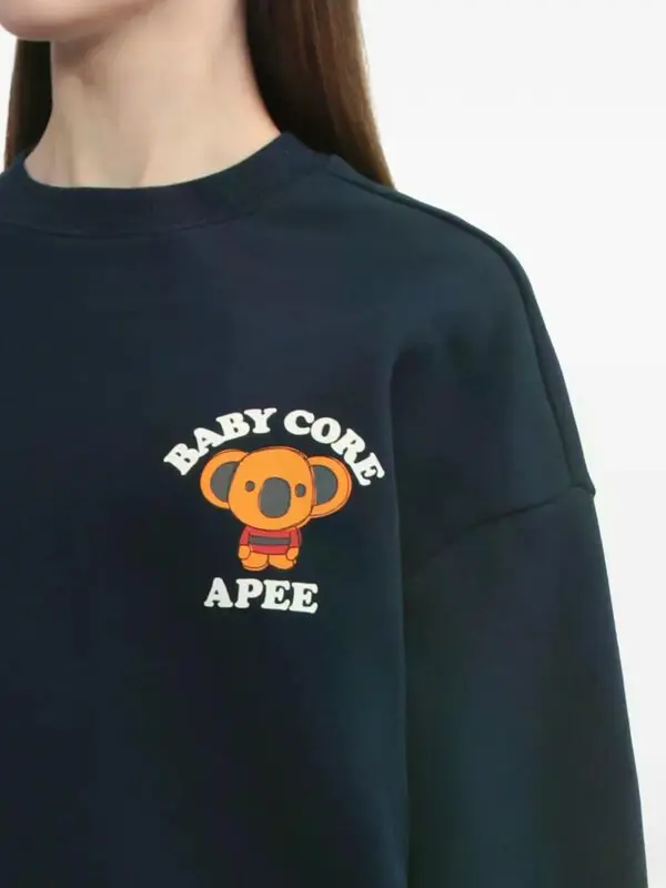 A BATHING APE Apee™ * Printed Sweatshirt - Blue