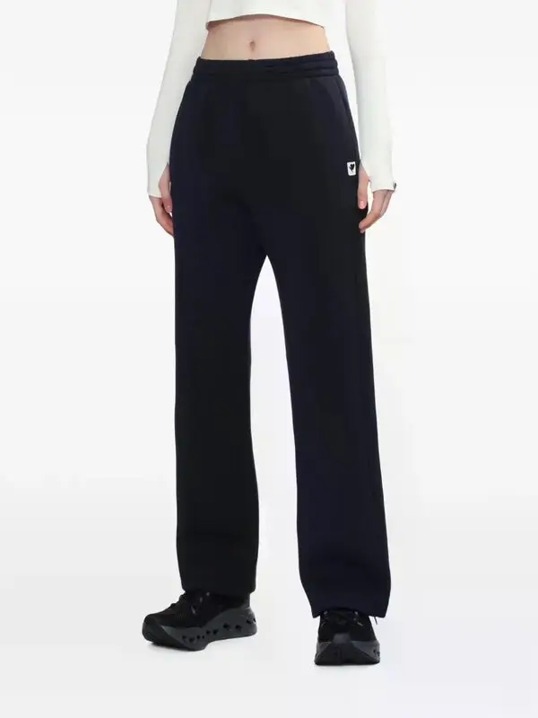 A BATHING APE Logo Patch Trousers - Blue