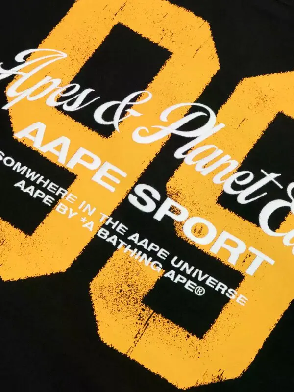 AAPE BY *A BATHING APE Long-sleeve Graphic T-shirt
