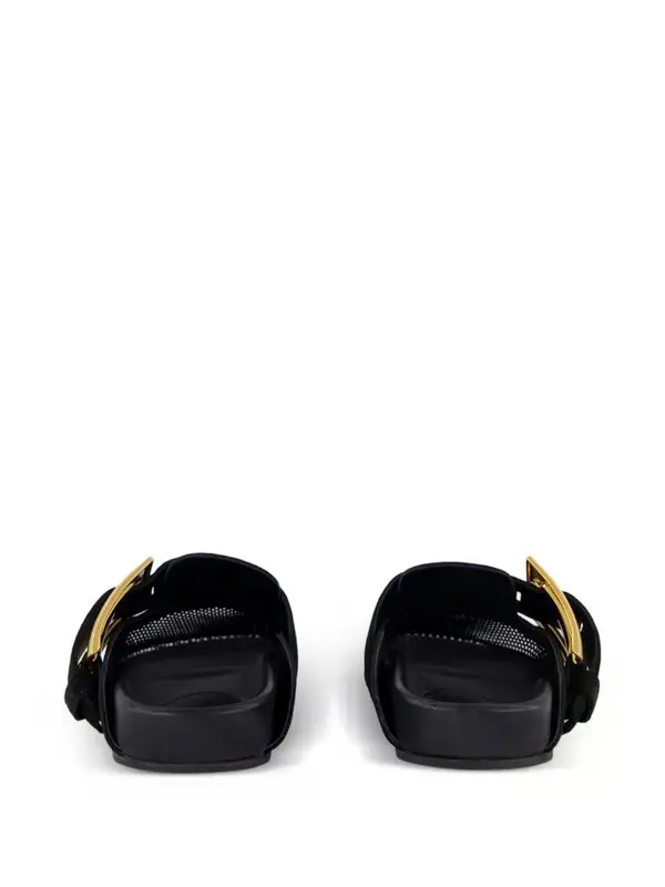 Balmain Anthem Flat Mules