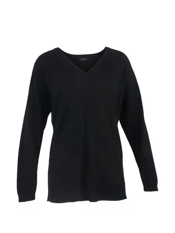 Theory V-neck Cashmere Sweater