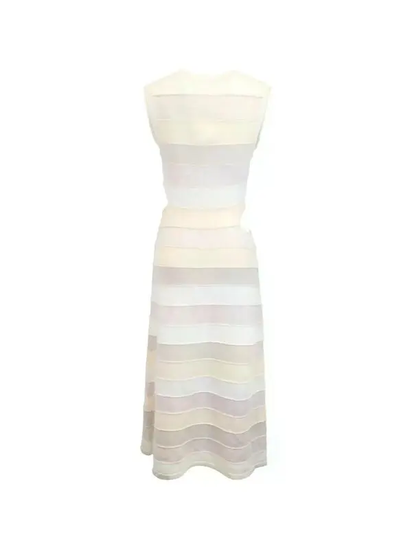 Christopher Esber Striped Cut-out Dress