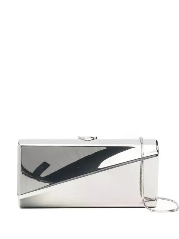 Simkhai Ripple Clutch - Silver