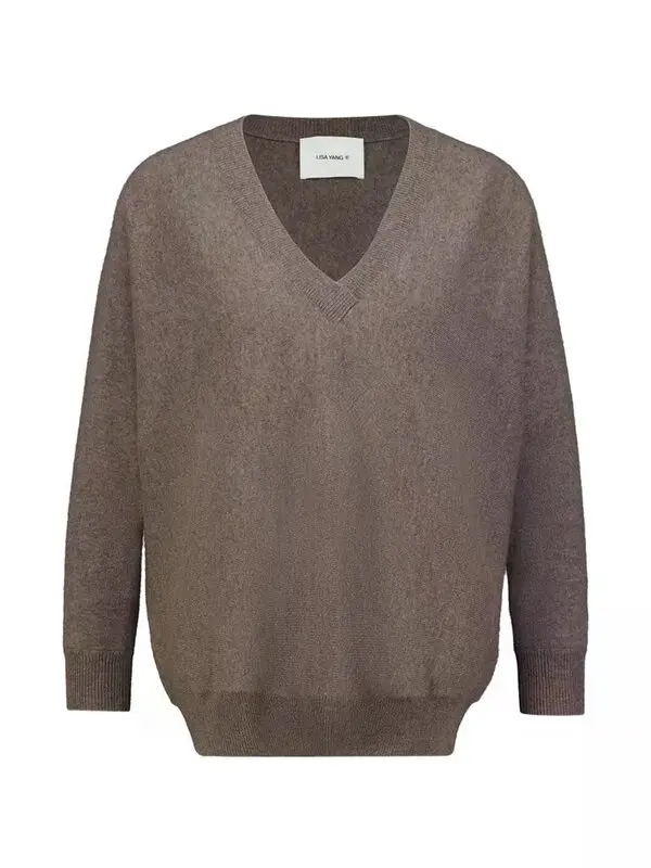 LISA YANG Kenny V-neck Knitted Sweater