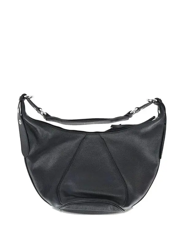 By Far Leather Zip Shoulder Bag