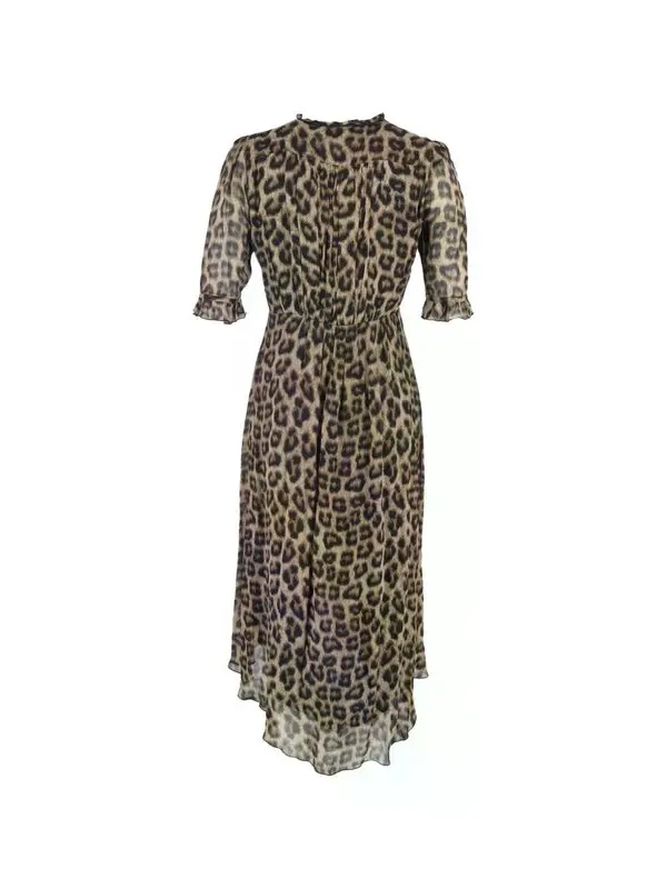 Ba&sh Leopard-print Midi Dress