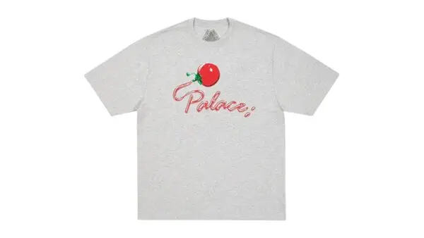 PALACE Tommy T-shirt - Grey Marl