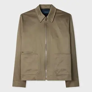 Paul Smith Stretch-cotton Zip Jacket