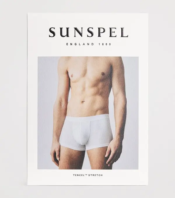 Sunspel Stretch Trunks - Navy
