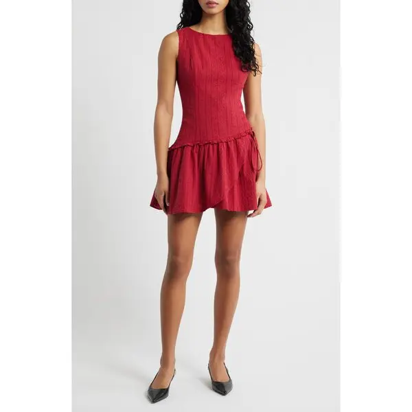 Princess Polly Cosie Pointelle Minidress