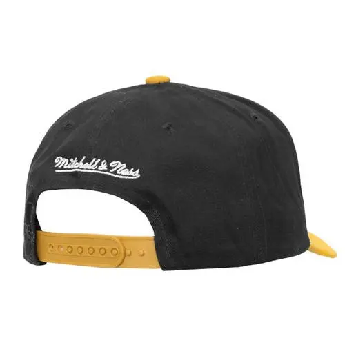 Mitchell & Ness Gold Boston Bruins May Flowers Pro Crown Adjustable Hat