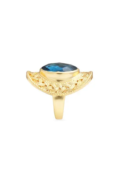 KIARA BY KI-ELE Olivia London Blue Topaz Ring
