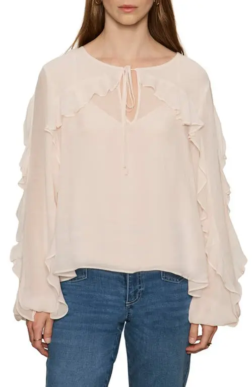 Sanctuary Ruffle Trimmed Blouse
