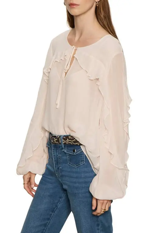 Sanctuary Ruffle Trimmed Blouse