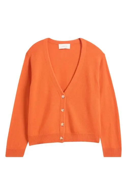 The Great. Tiny V-neck Cashmere Cardigan