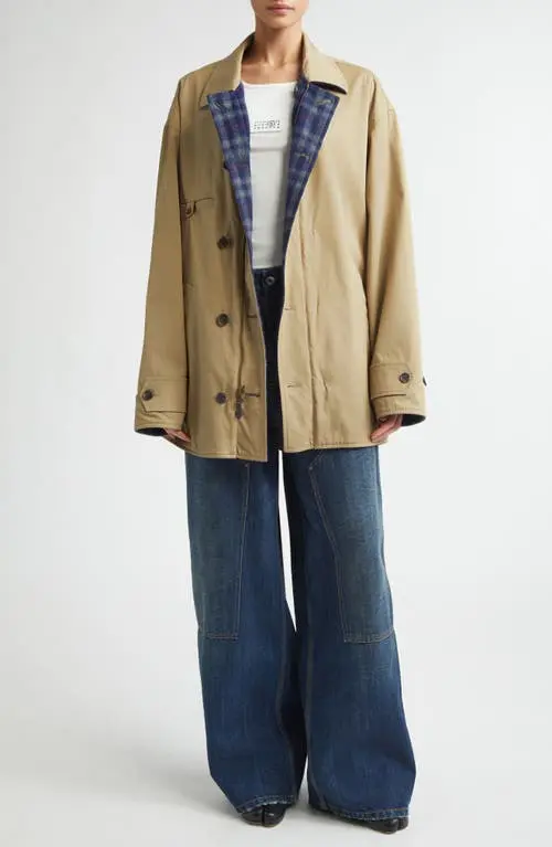 MAISON MARGIELA Reversible Relaxed-fit Coat