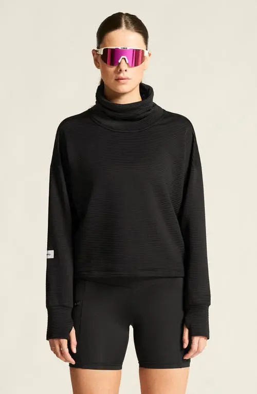 CRAFT Subz Turtleneck Jersey Sweatshirt - Black