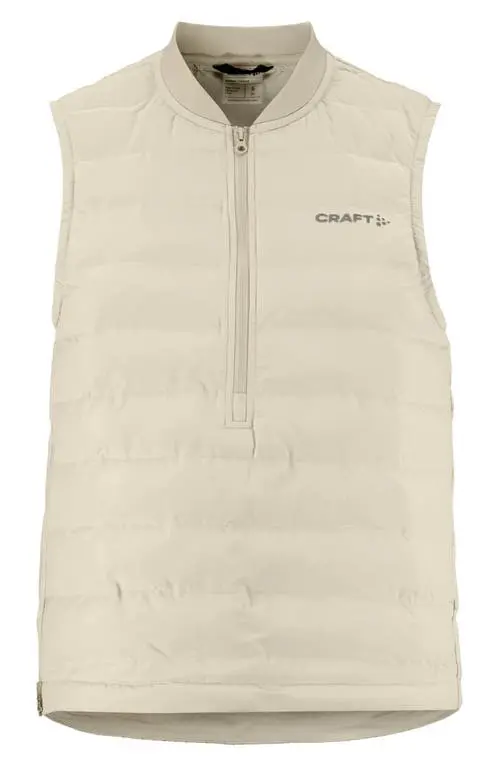 CRAFT Subz Waterproof Puffer Vest - Plaster