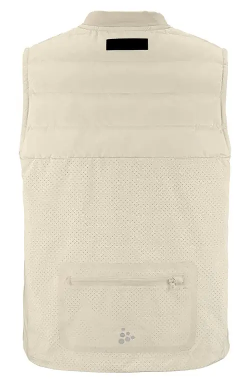 CRAFT Subz Waterproof Puffer Vest - Plaster