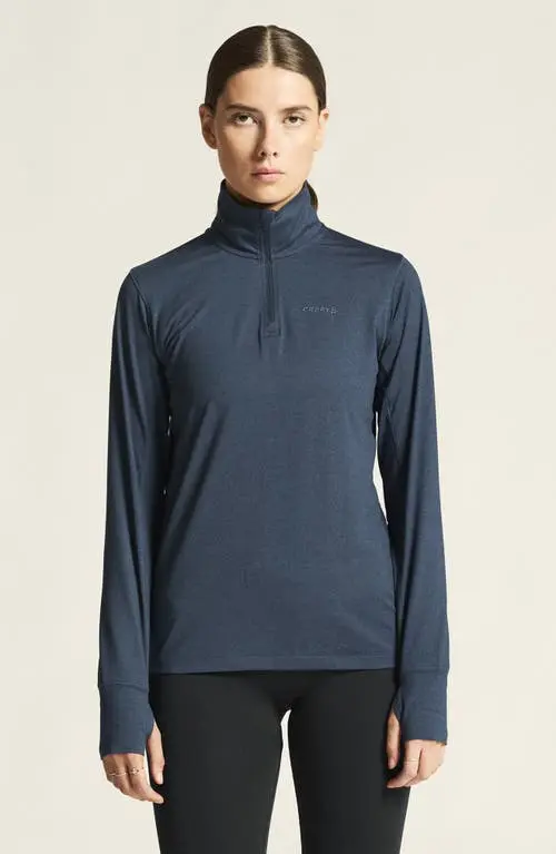 CRAFT Flow Quarter Zip Pullover - Teal