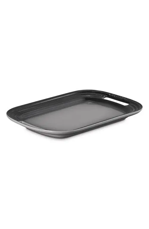 LE CREUSET Stoneware Serving Platter - Oyster