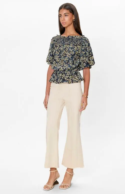 Rebecca Taylor Charlene Smocked Top