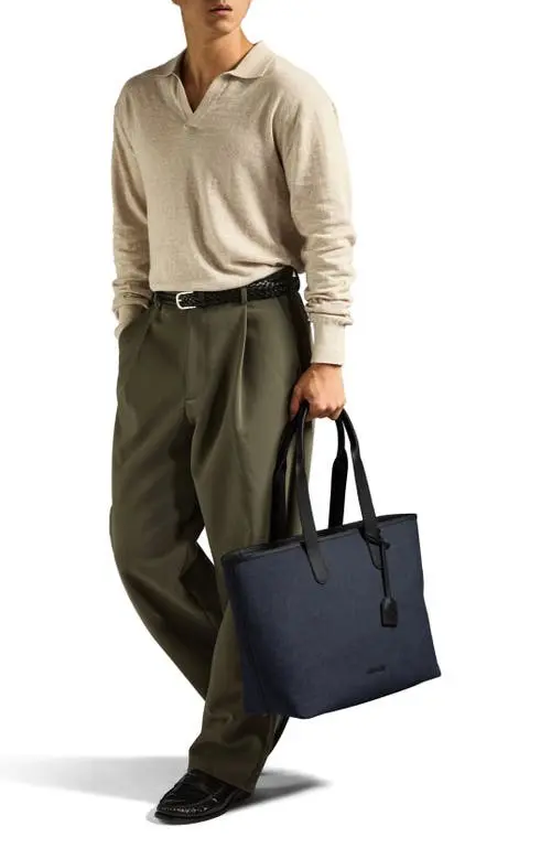 ANTLER Heritage Tote Bag - Navy