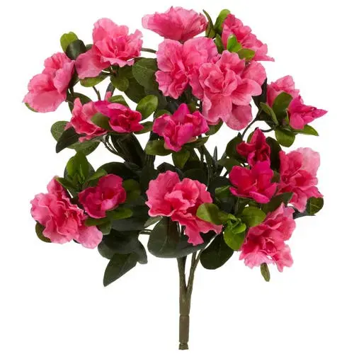 NEARLY NATURAL 13-in Azalea Artificial Plant - Pink