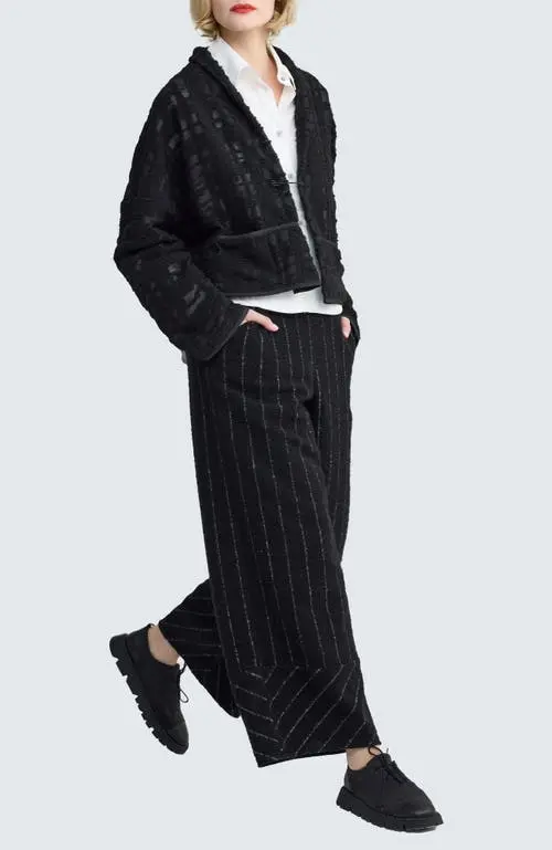 LUUKAA Striped Felt Pants