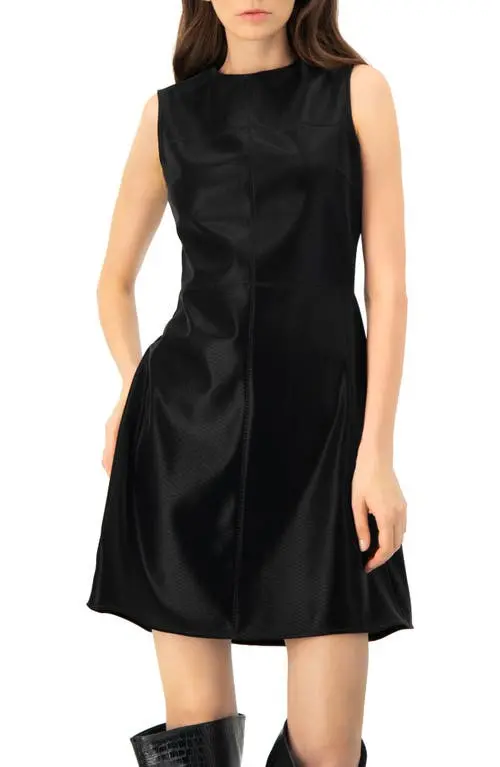 IVONNE Sleeveless A-line Dress