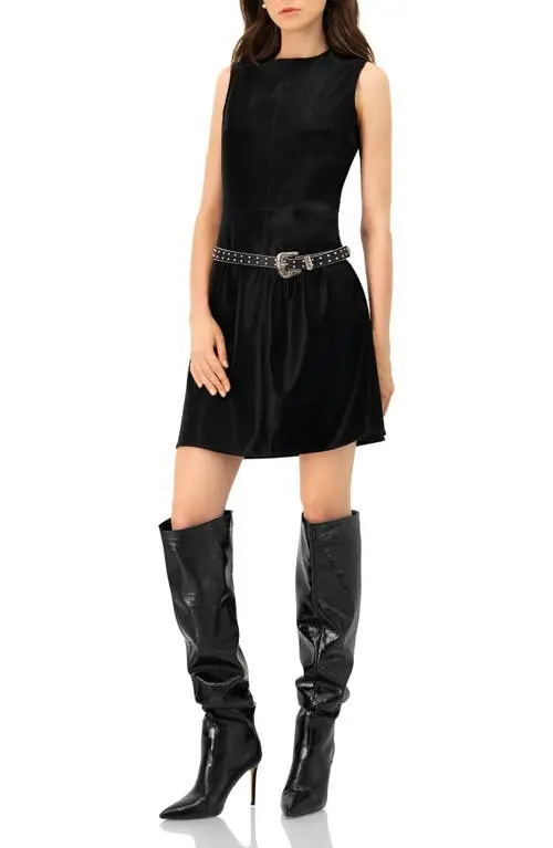 IVONNE Sleeveless A-line Dress