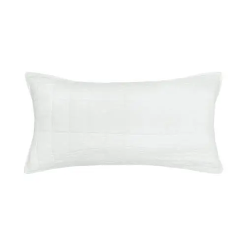 ELISABETH YORK Odine Dove Pillow Sham - White