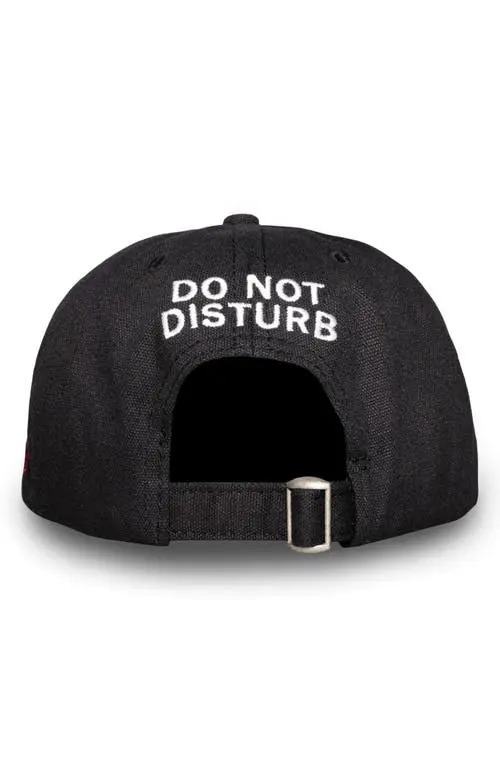 PLEASURES Disturb Baseball Cap - Black