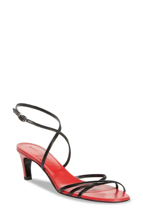 Proenza Schouler Uma Ankle Strap Sandal - Red