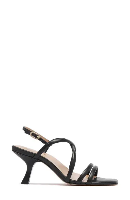 FRANKIE4 Giselle Ankle Strap Slide Sandal - Black