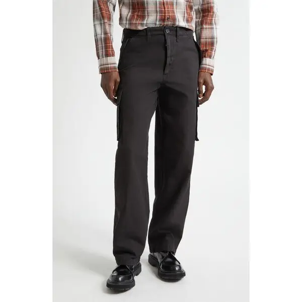 Burberry Cyrus Cotton Twill Cargo Pants - Black